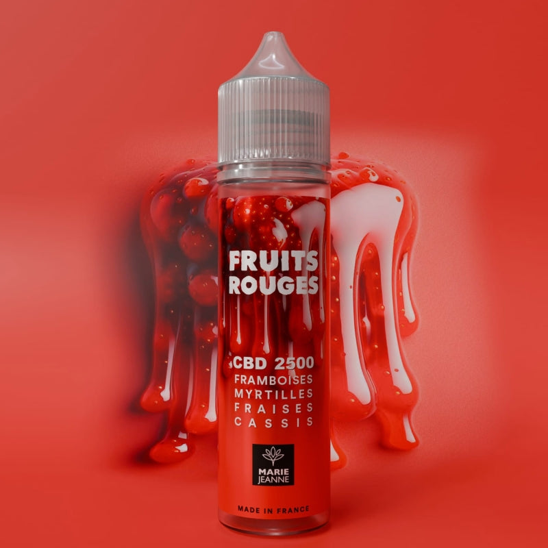E-liquide Fruits Rouges - 50 ml - 2500mg CBD